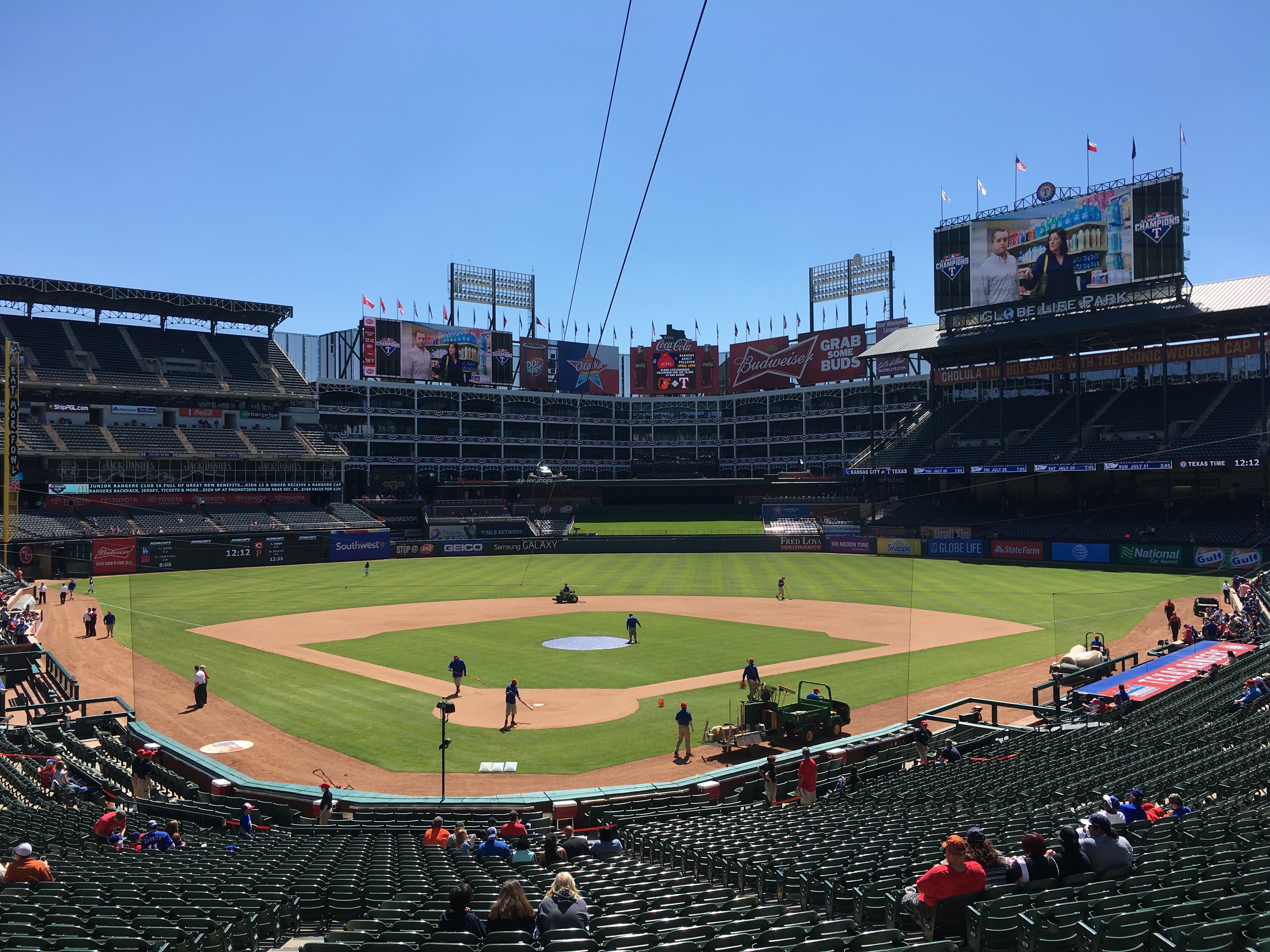 Seat Selector — Rangerfans.com