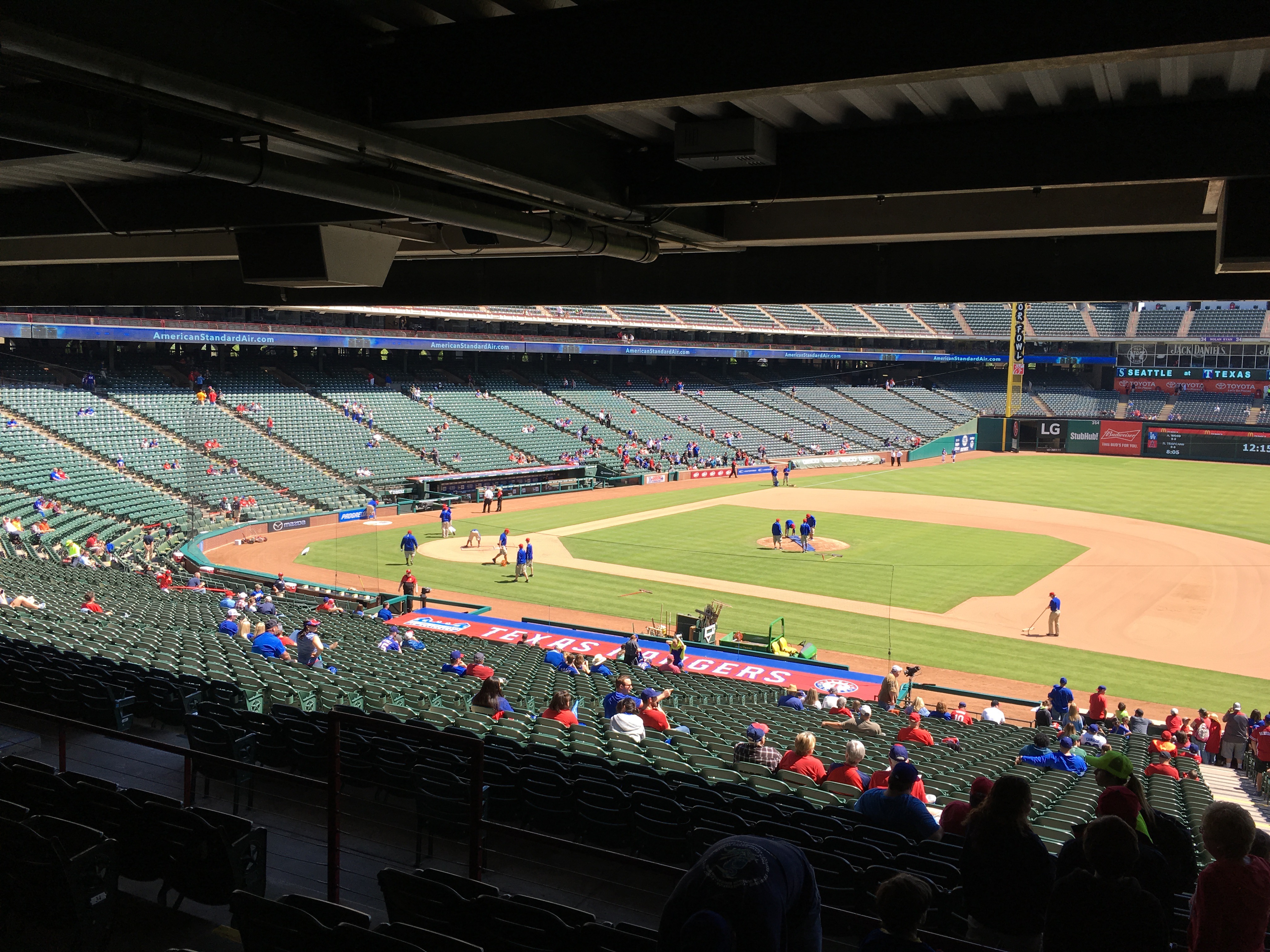 Seat Selector — Rangerfans.com