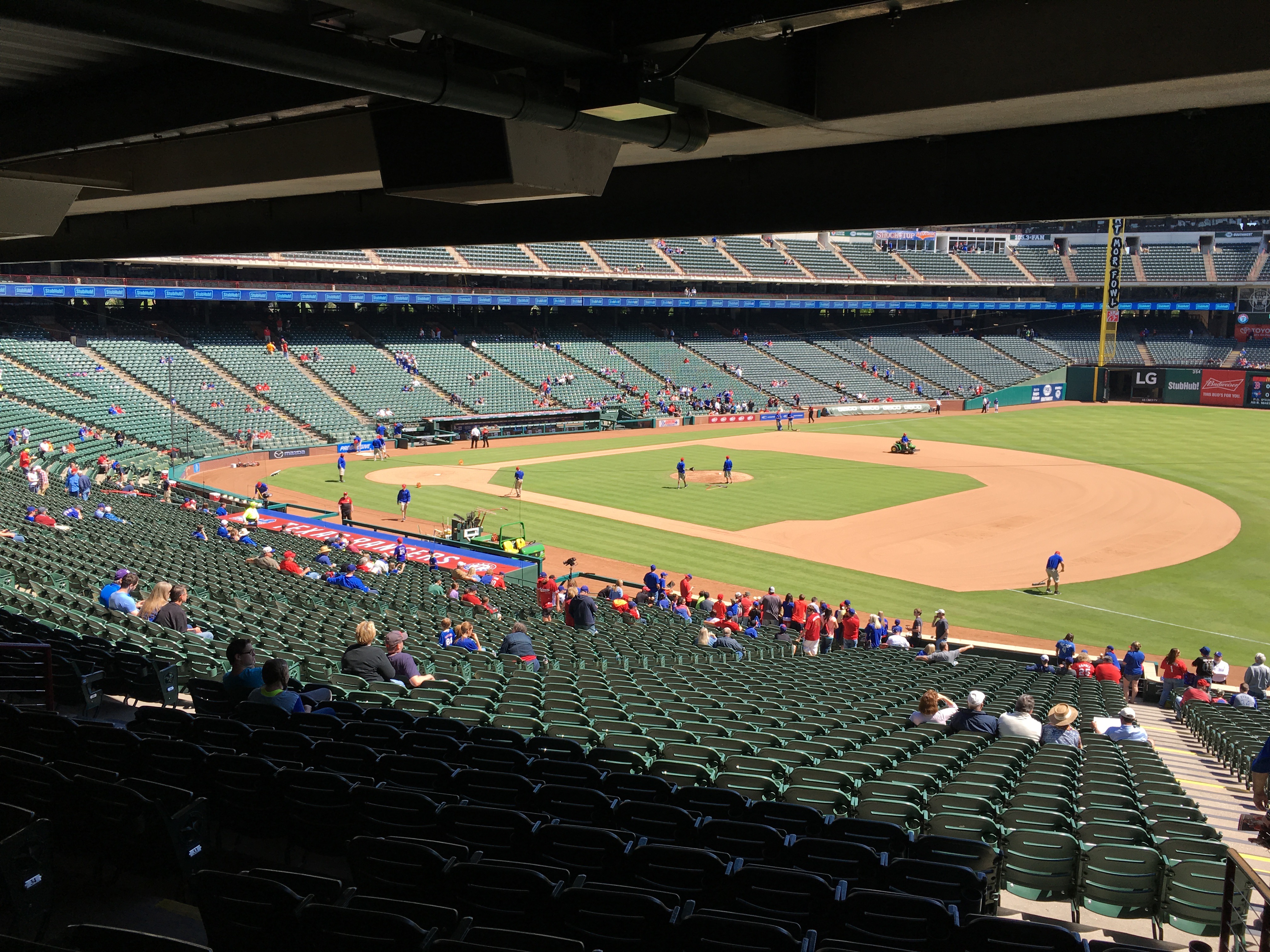 Seat Selector — Rangerfans.com