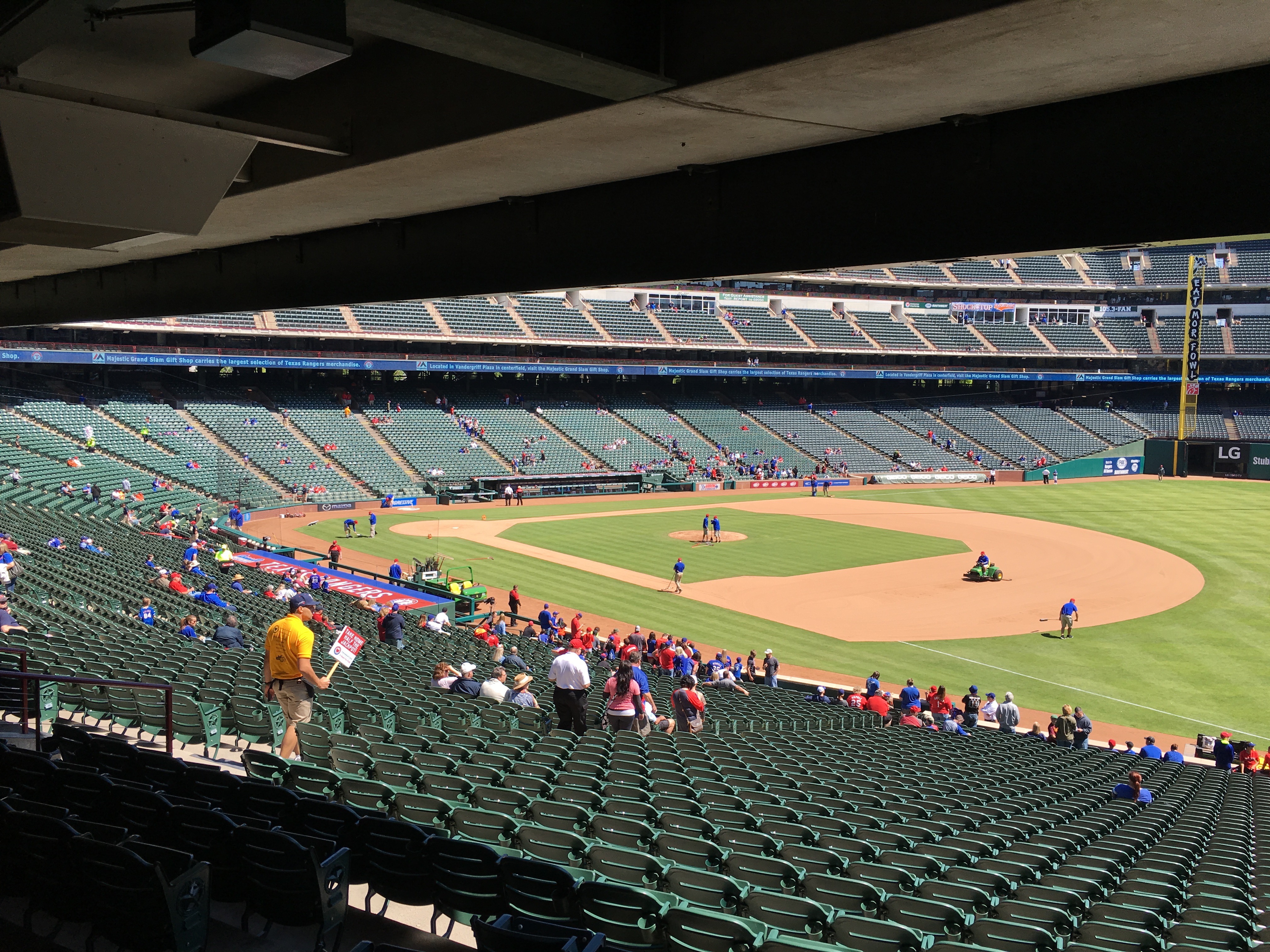 Seat Selector — Rangerfans.com