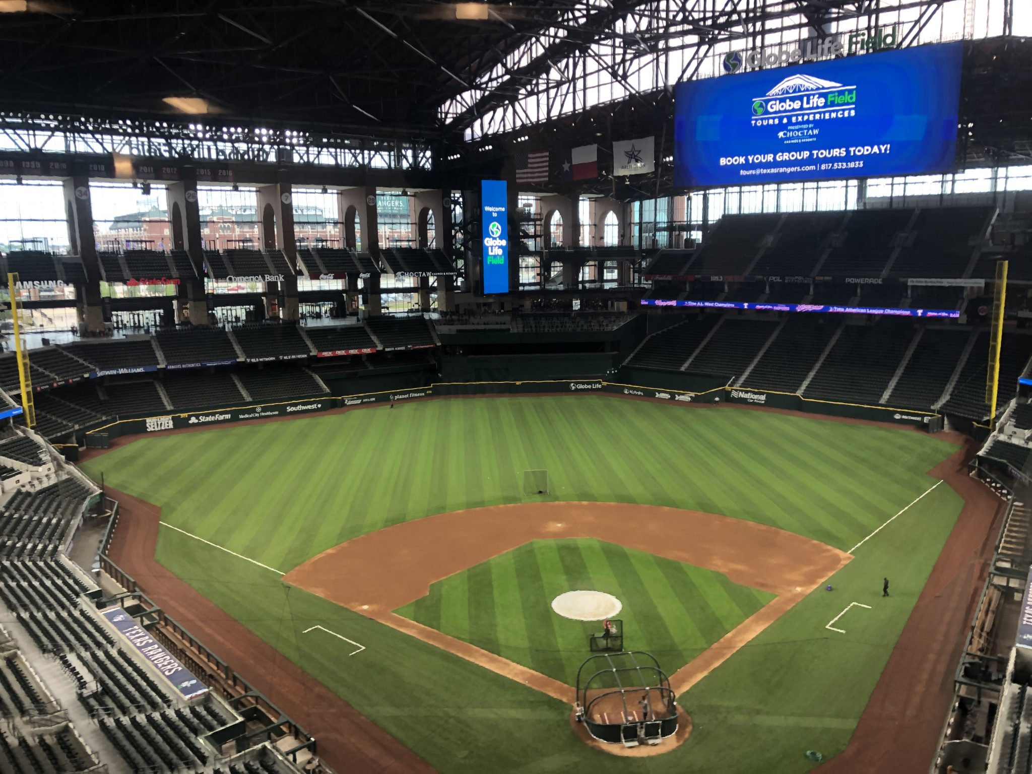 My Globe Life Field Tour — Rangerfans.com